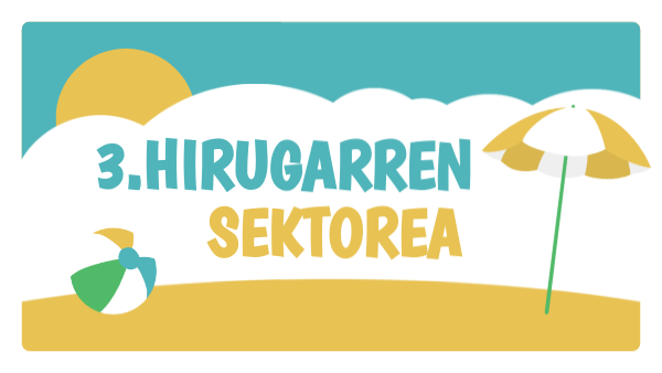 3.HIRUGARREN SEKTOREA | Genially
