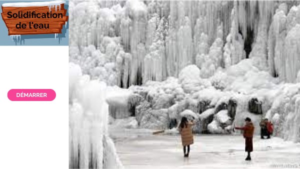 Solidification de l'eau sixième | Genially