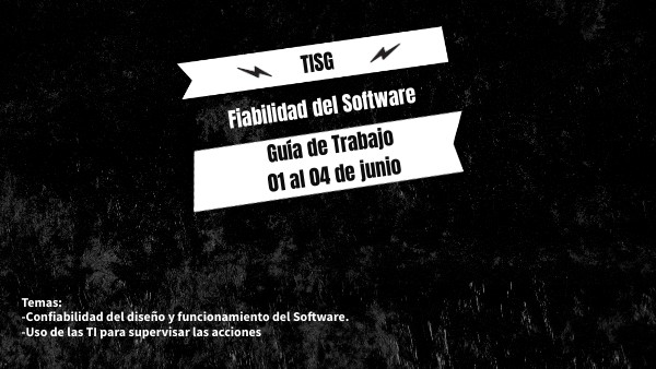 Fiabilidad del Software | Genially