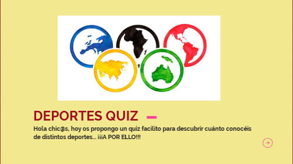 DEPORTES QUIZ | Genially