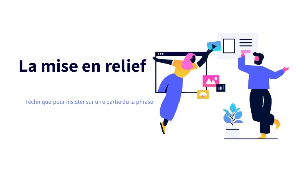 La mise en relief | Genially