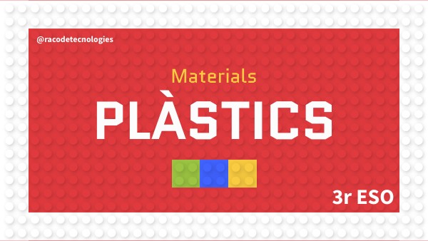 Materials plàstics | Genially