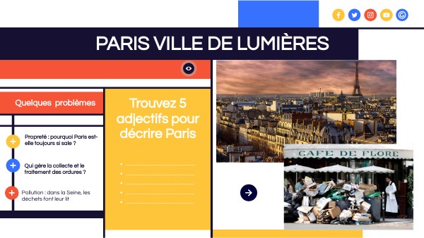 Paris ville de lumières