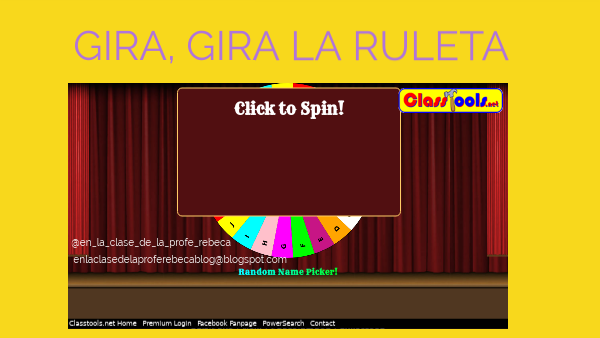 GIRA, GIRA, LA RULETA | Genially