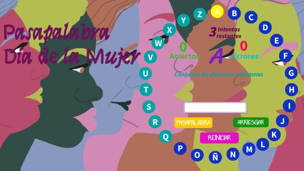 PASAPALABRA DÍA DE LA MUJER | Genially