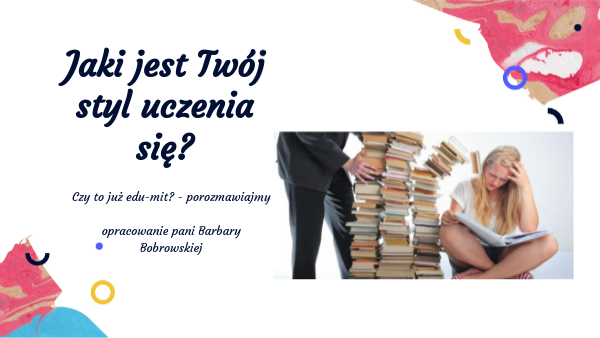 5. Jaki jest Twój styl uczenia się? | Genially
