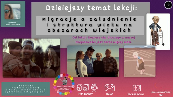 L . M 7. Migracje a zaludnienie i struktura wieku na obszarach w