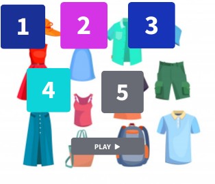 Revision Clothes Zone | Genially