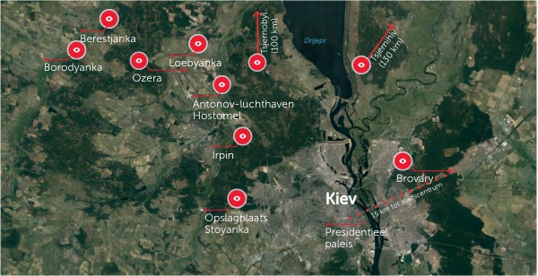 Russische troepen omsluiten Kiev steeds meer | Genially