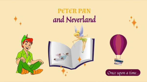 Peter Pan Book Day 23-24 | Genially