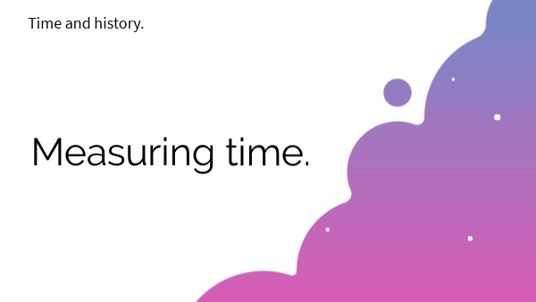 Measuring time | Genially