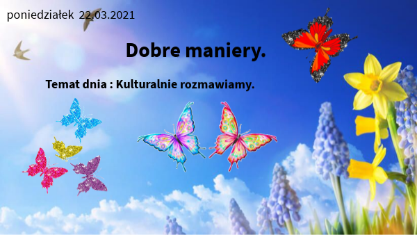 Dobre maniery. | Genially