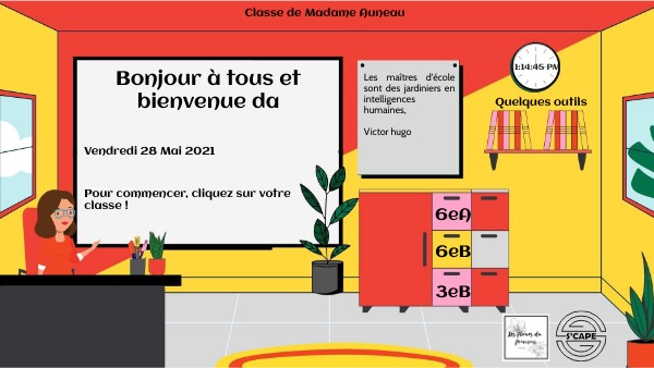 classe virtuelle | Genially