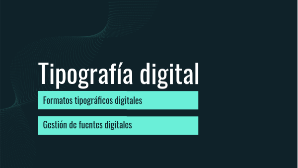 Tipografía digital | Genially