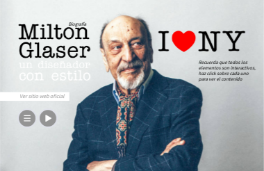 Milton Glaser, maestro y diseñador con mucho estilo | Genially