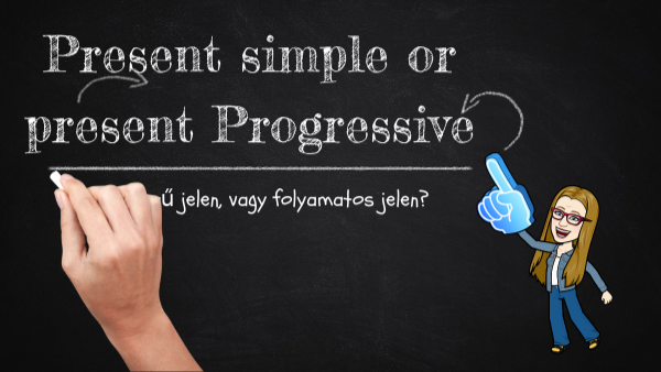present simple present progressive | Genially