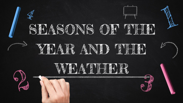 SEASONS OF THE YEAR AND THE WEATHER | Genially