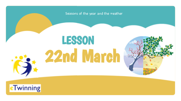 Seasons, months and days of the week. | Genially