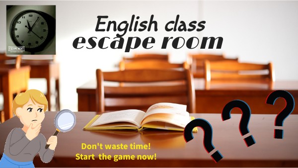 English class ESCAPE