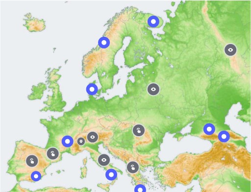 Europe physical map | Genially