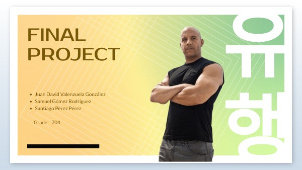 Final project english-704 | Genially