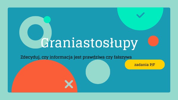 graniastosłup P F | Genially