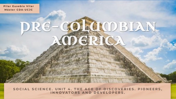 pre-Colombian America 3º ESO-English