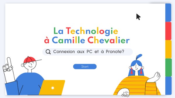 Comment se connecter aux PC et à Pronote? | Genially