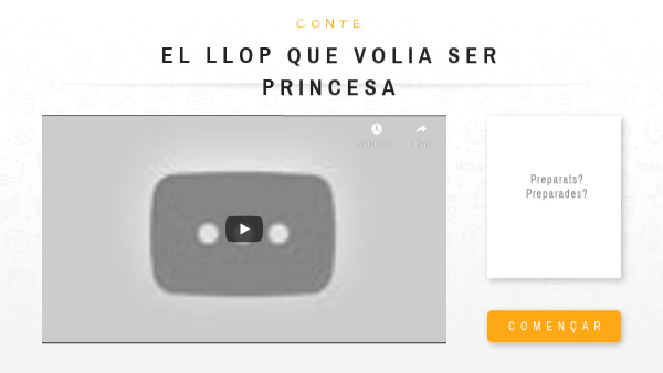 El llop que volia ser princesa | Genially