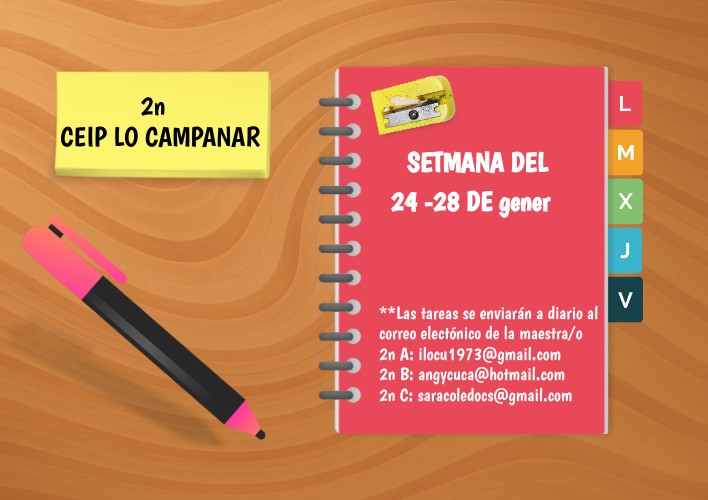 SETMANA 24-28 DE GENER | Genially