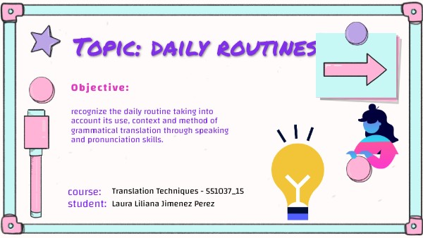 Task 3 - Translation Techniques | Genially