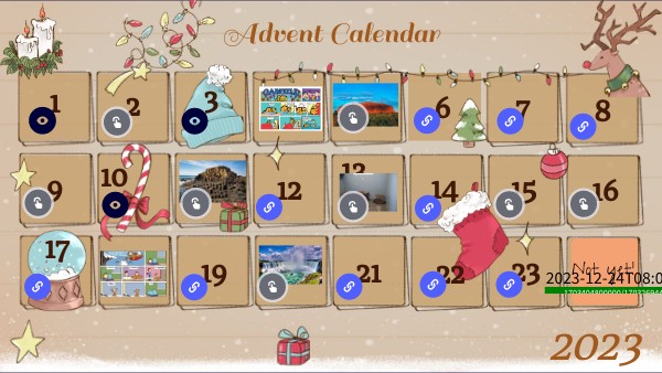 ADVENT CALENDAR Mrs Giraud | Genially