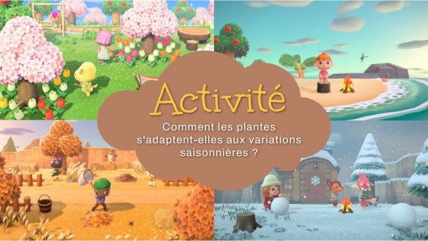 Activité : Adaptations des plantes aux saisons | Genially