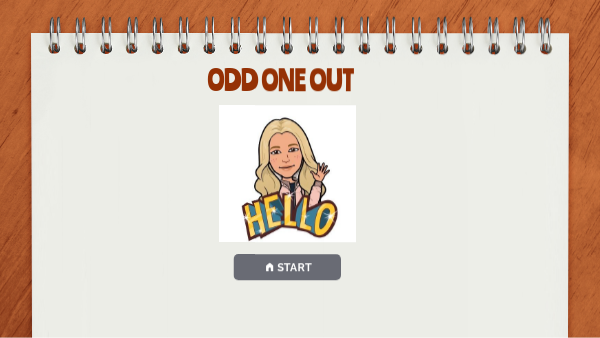 odd one out | Genially