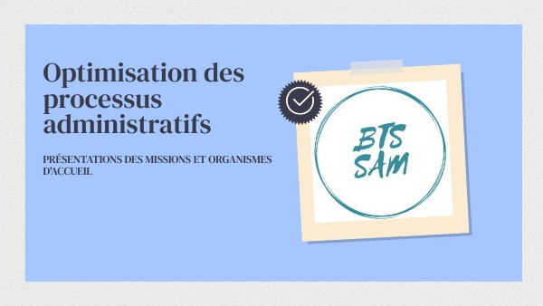 BTS blanc OPA | Genially