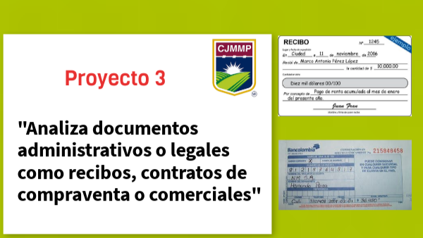 Documentos administrativos proyecto 3 | Genially