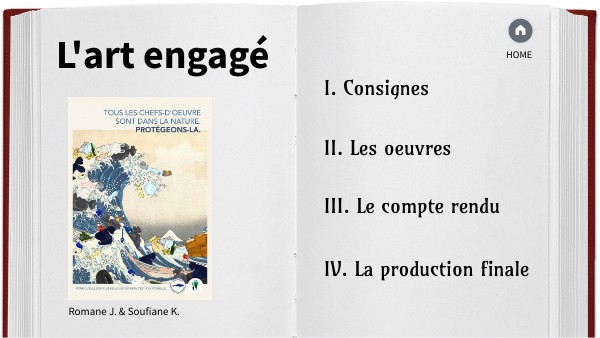 3ème art engagé | Genially