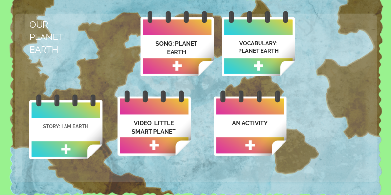 INGLÉS : OUR PLANET | Genially