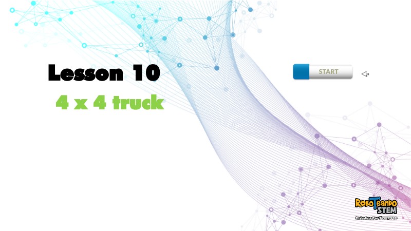 Lesson 10. 4 x 4 truck