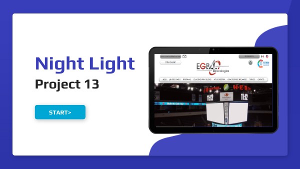 Night Light - Project 13