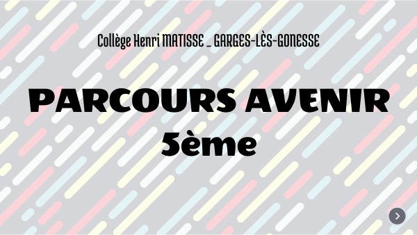 PARCOURS AVENIR 5ème | Genially