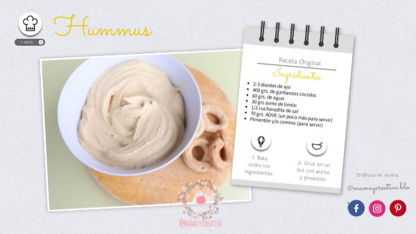 Reta original Hummus | Genially