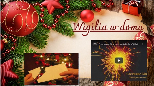 Wigilia w domu | Genially