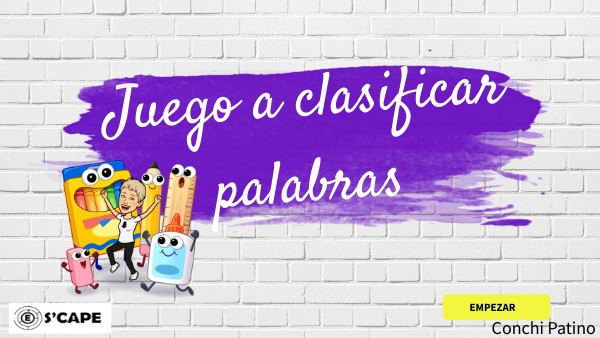 CLASIFICA LAS PALABRAS