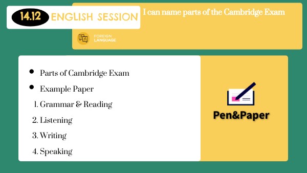 CAMBRIDGE FIRST B2