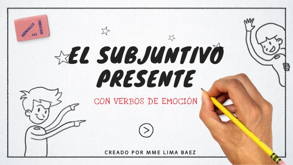 Subjuntivo presente con verbos de emoción | Genially