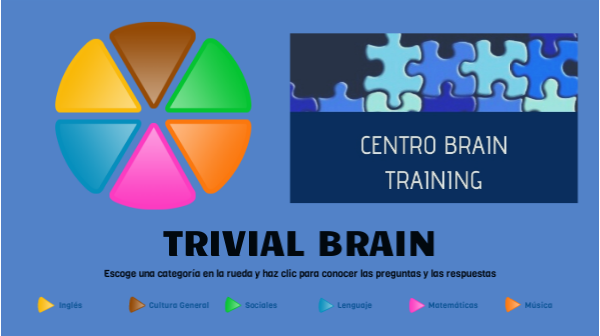 TRIVIAL CENTRO BRAIN TRAINING - 1 | Genially