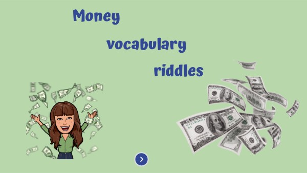 Money vocabulary | Genially
