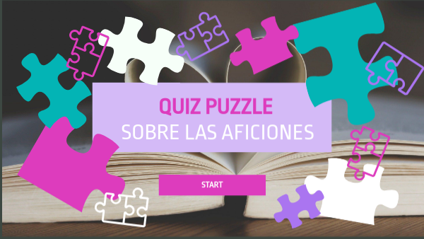 quiz sobre aficiones, hobby | Genially