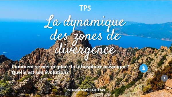 TP5 2021 : la dynamique des zones de divergence | Genially